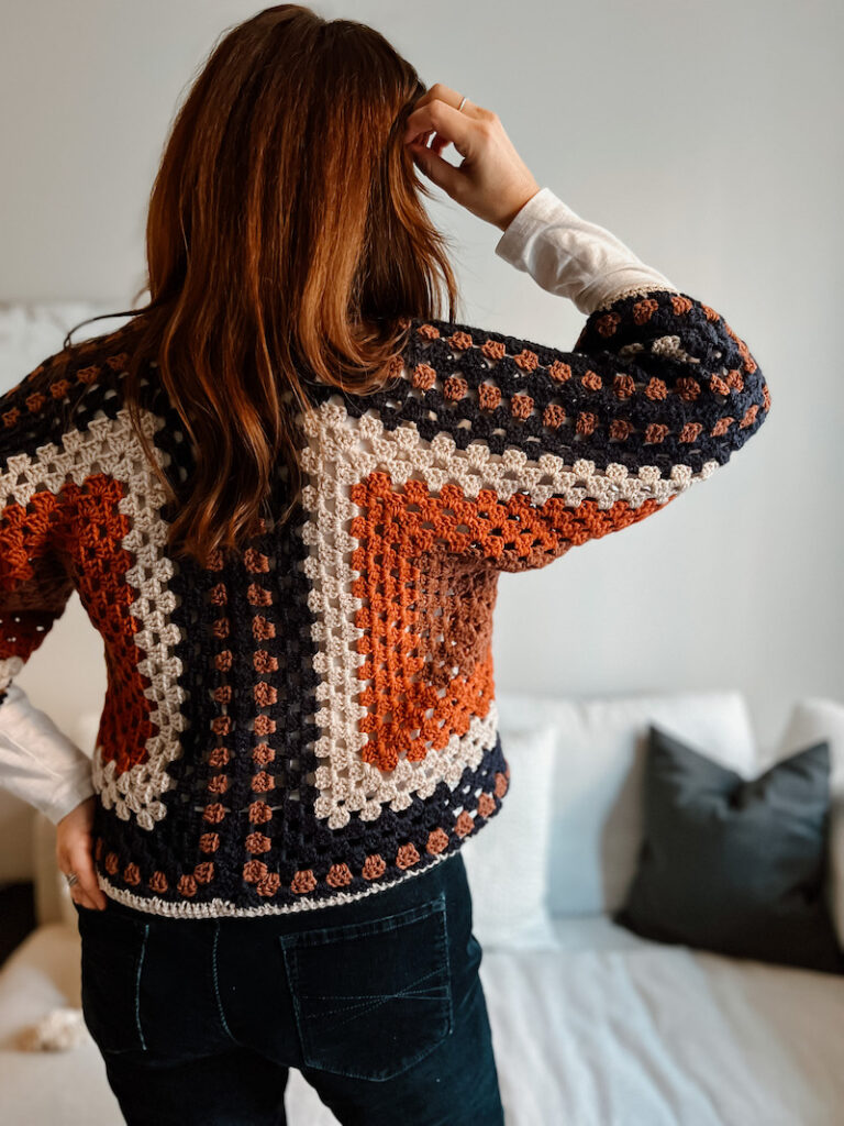 Hexagon Cardigan & Happy New Year! - Cathedrals & Cafes Blog